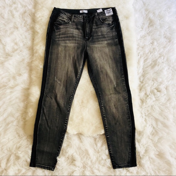 Kensie | Jeans | Kensie Black High Waist Skinny Crop Jeans Sz 30 | Poshmark